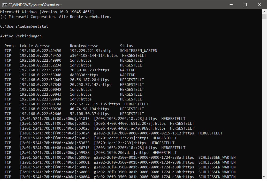 So nutzt du netstat, um dein Netzwerk zu analysieren